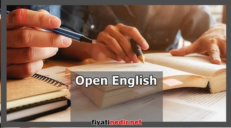 Open English Fiyatları 2023 - Zam Geldi! - Fiyatı Nedir?